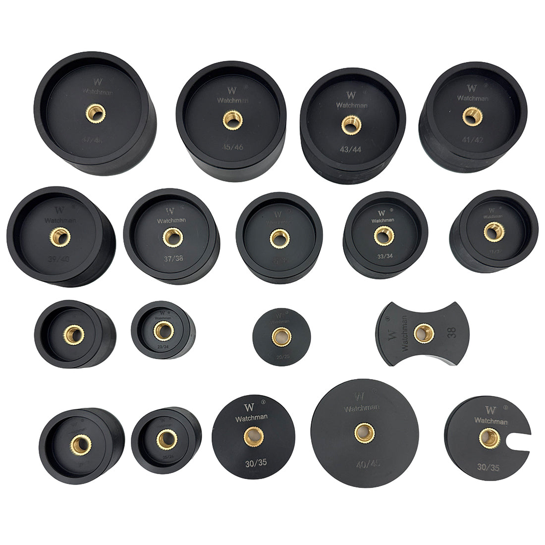 Extra-Deep Case Back Watch Press Dies & Crystal Press Kit (Set of 18 ...