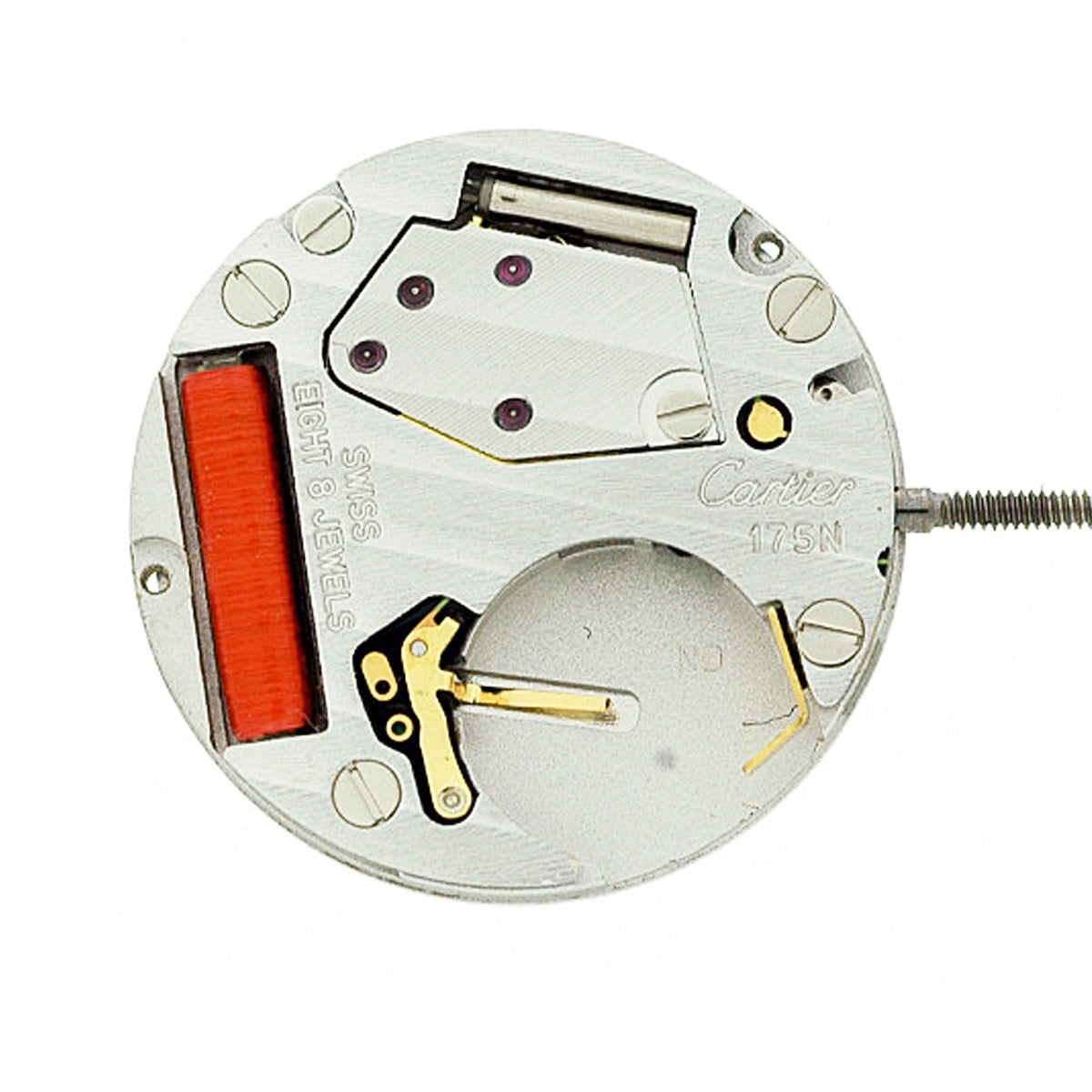 Genuine Cartier 175 Quartz Watch Movement – Time Connection II, Inc