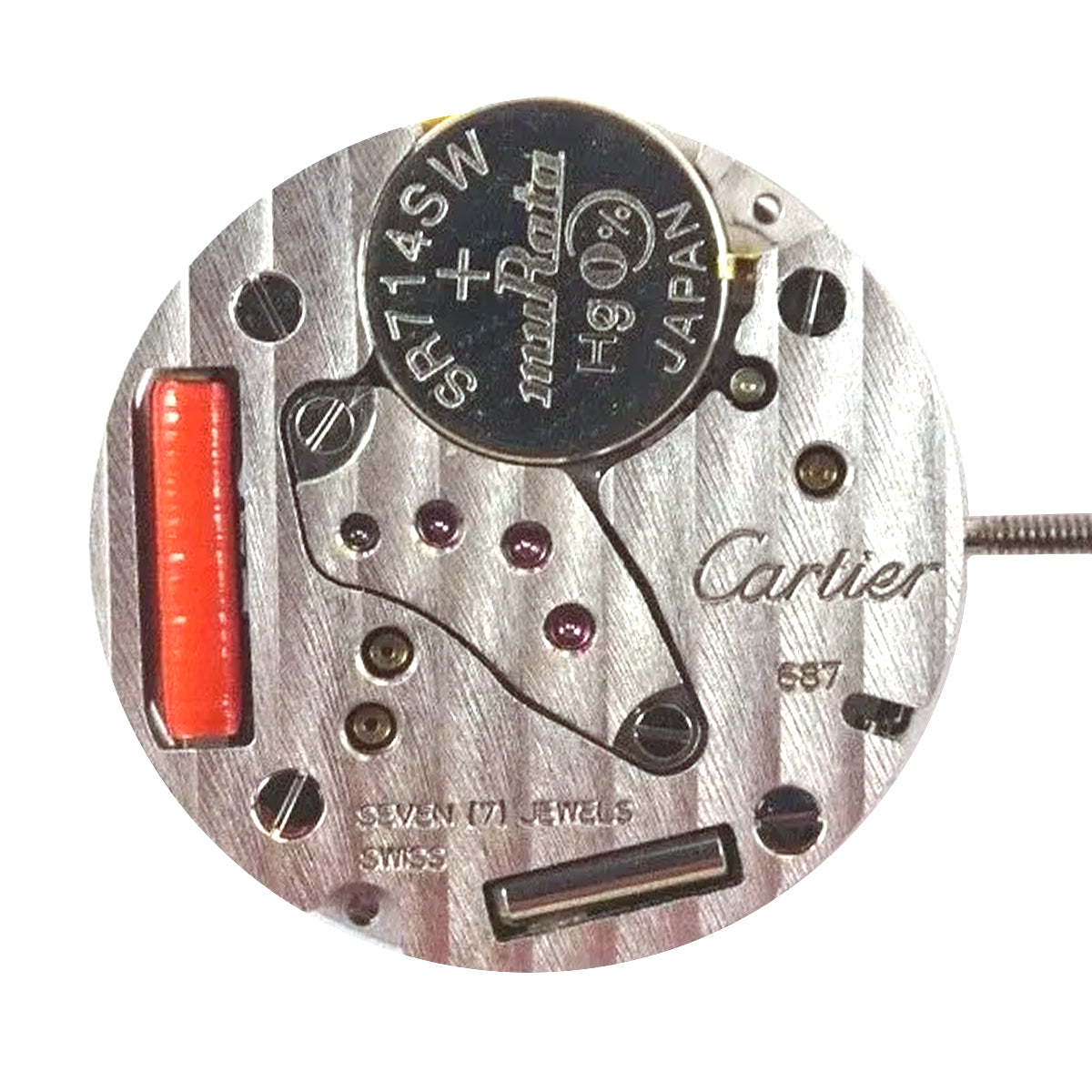 Genuine Cartier 687 Quartz Watch Movement Ht. 3.85mm (Various Dates ...