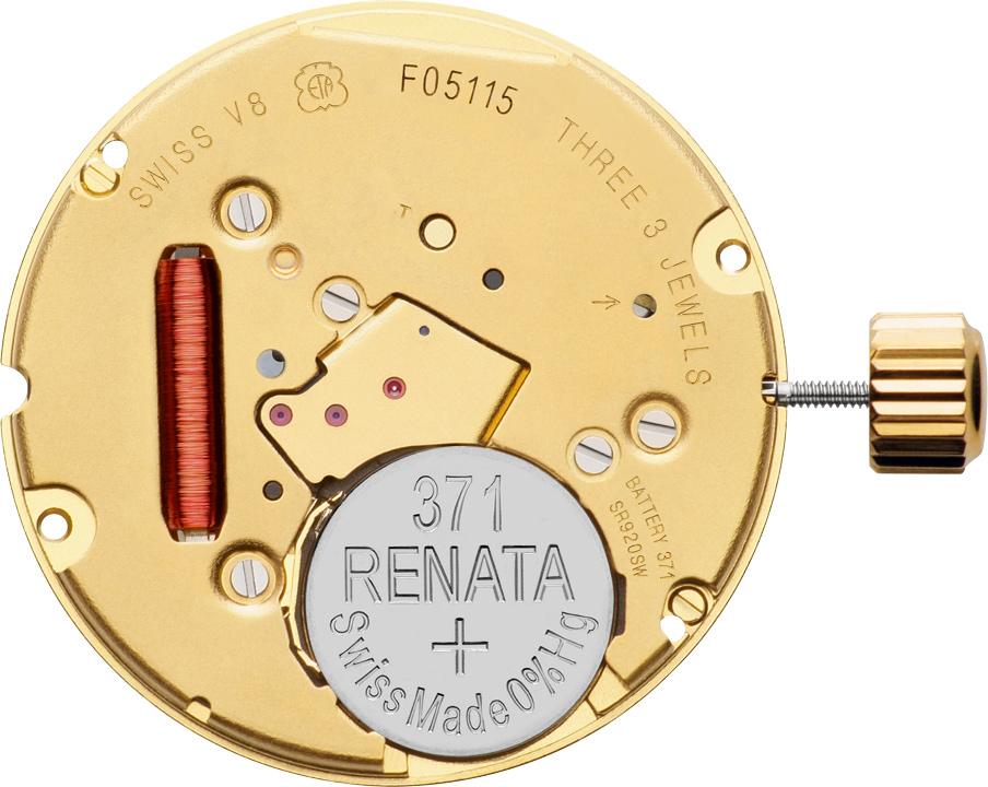 ETA F06.115 3 Hands Swiss Made Quartz Movement (Various Heights) – Time ...