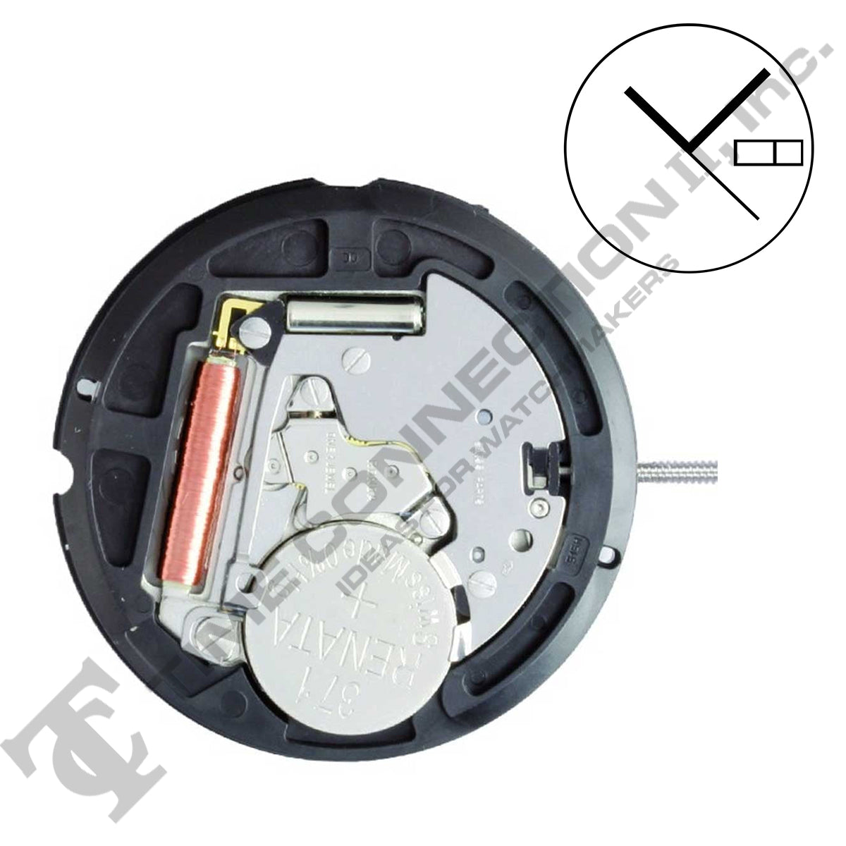 Harley Ronda 517 3 Hands Quartz Movement (Various Heights) – Time ...