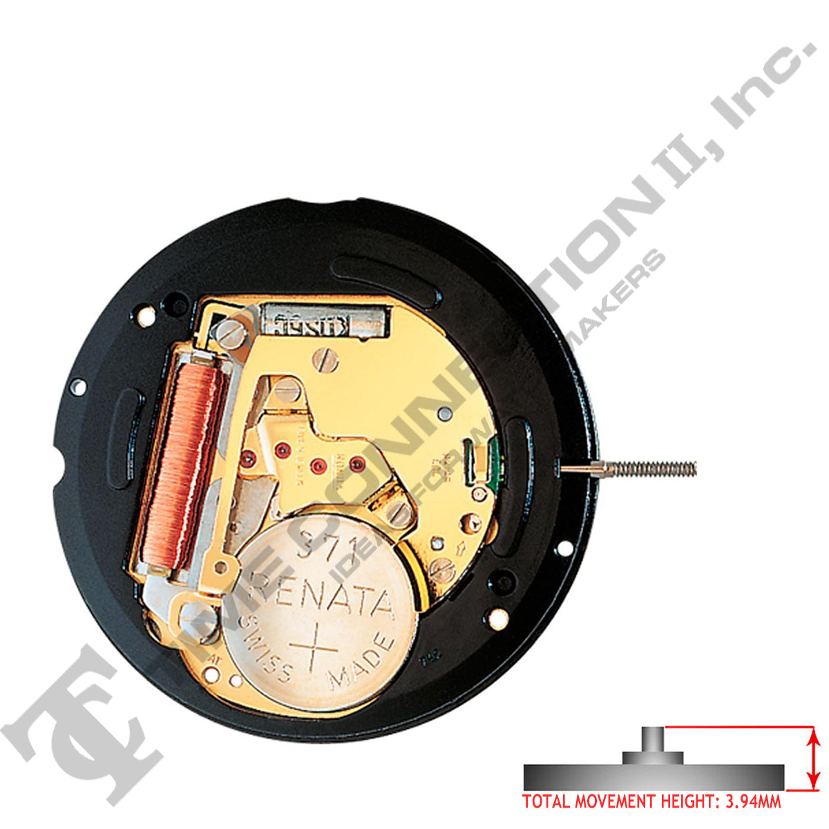 Harley Ronda 715 3 Hands Swiss Made Quartz Movement Ht. 3.94MM (Variou ...