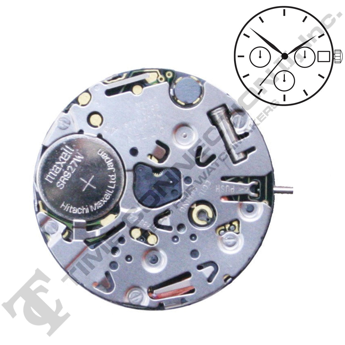 Citizen 6870A Citizen Quartz Movement – Time Connection II, Inc