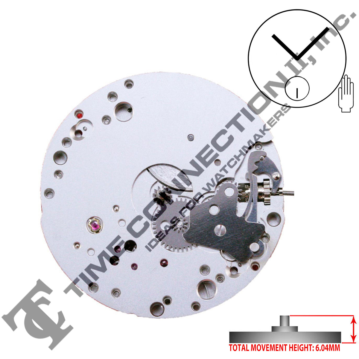 ETA 6498-1 2 Hands Swiss Made Mechanical Movement Ht. 6.04MM – Time ...