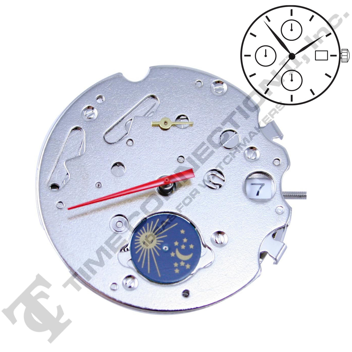 Chinese TY2867 Automatic Movement – Time Connection II, Inc