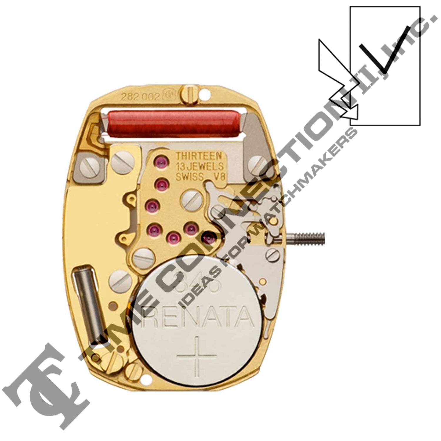 ETA 282.002 Swiss Made Movement (Replaced ETA 282.001) – Time ...