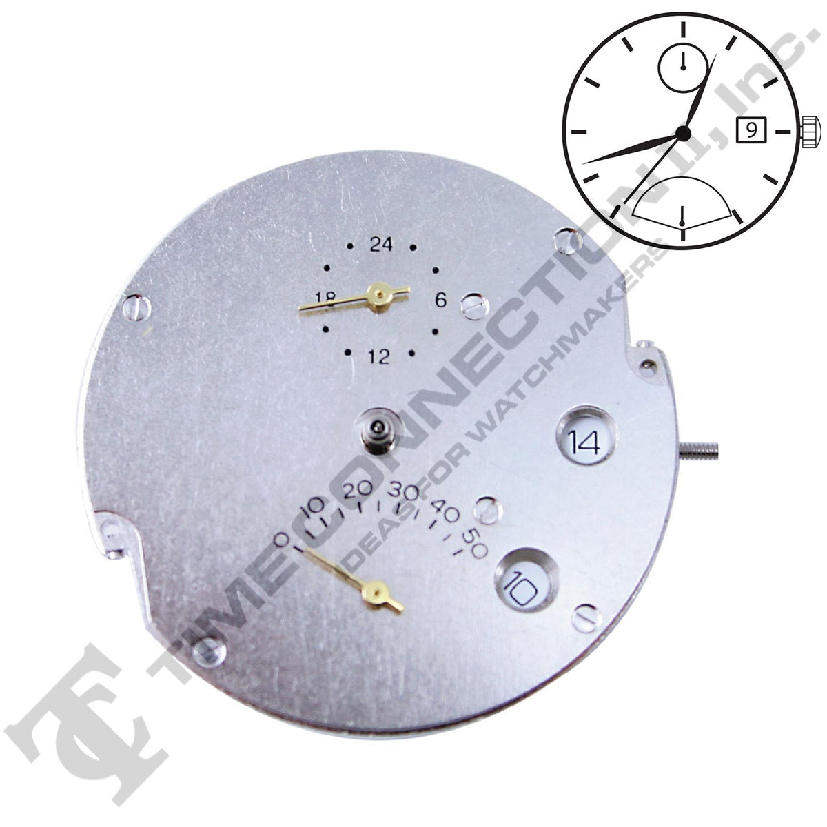 Chinese DG3886 Automatic Movement – Time Connection II, Inc