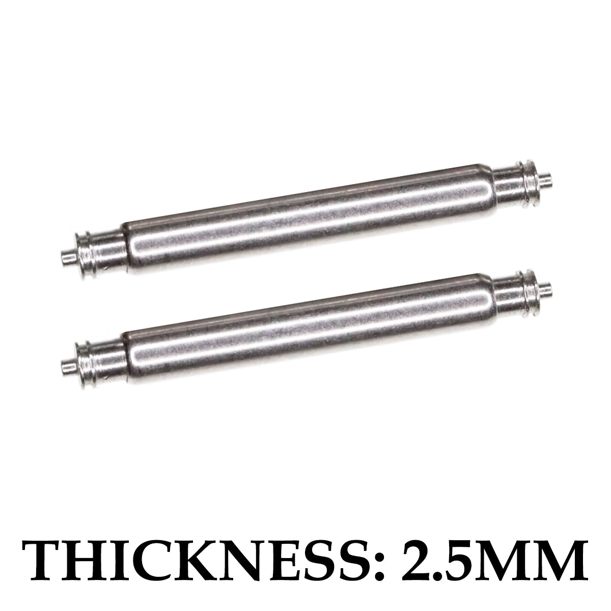 2.5mm Thickness Stainless Steel Fat Spring Bars for Seiko Watch Straps ...
