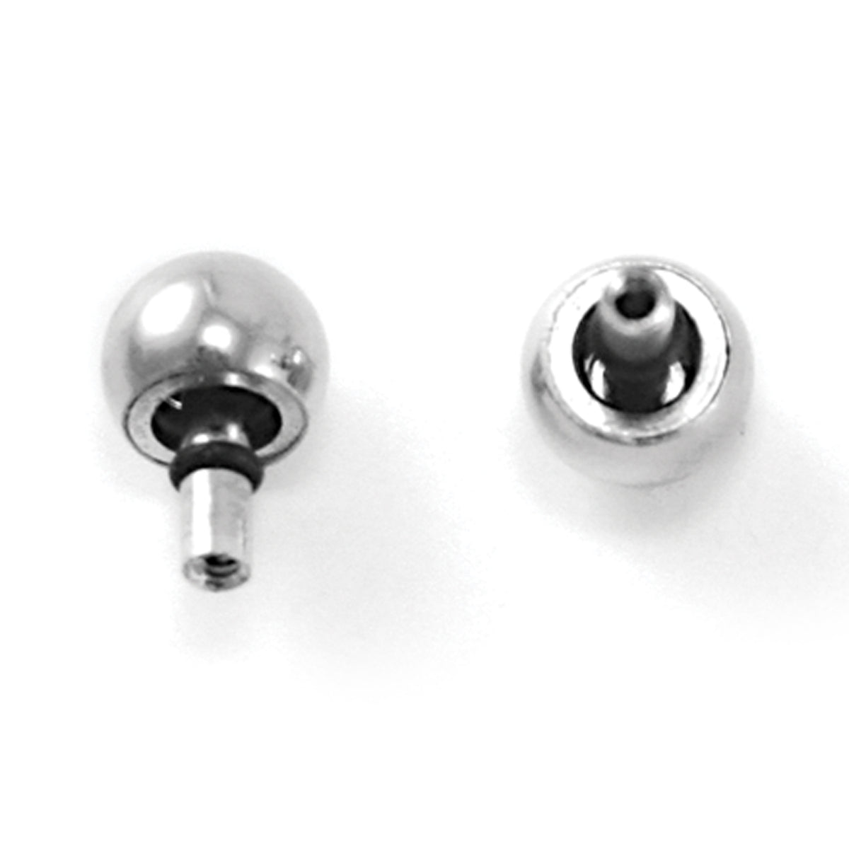 Special Shape Medium Round White Waterproof Crown (4.0mm x 2.0mm) Tap ...