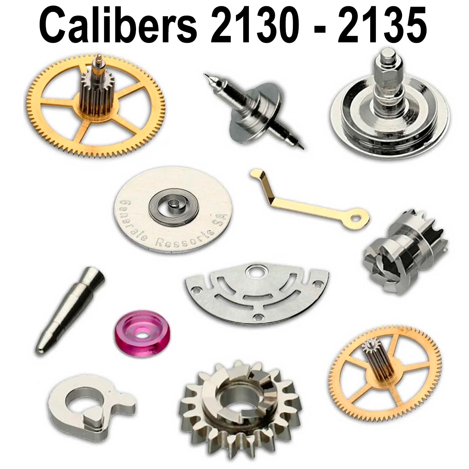 Internal Parts to fit Rolex 21 Series Calibers 2130 - 2135 – Time ...