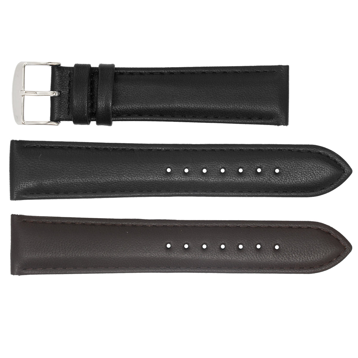 ROCHET ZRC No. 633 Long Lamb Padded Fine Leather Straps (12mm~22mm ...