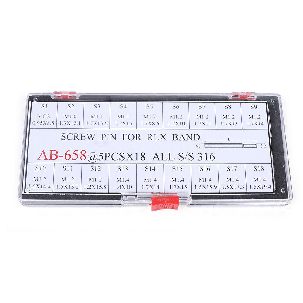 Stainless Steel Metal Band Screws Assortment for Rolex Bands – Time ...