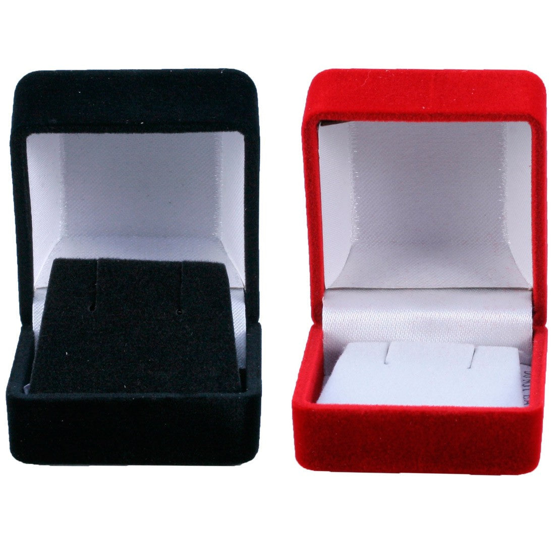 Velvet Flocked Earring Boxes-Small Square (1 Dozen) – Time Connection ...