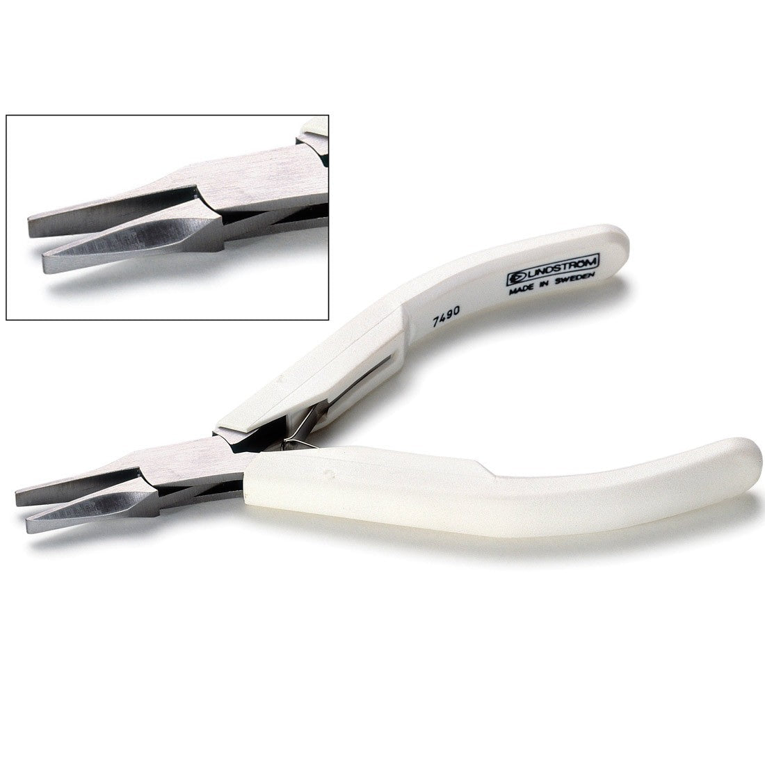 Lindstrom 7490 Flat Nose Plier – Time Connection II, Inc