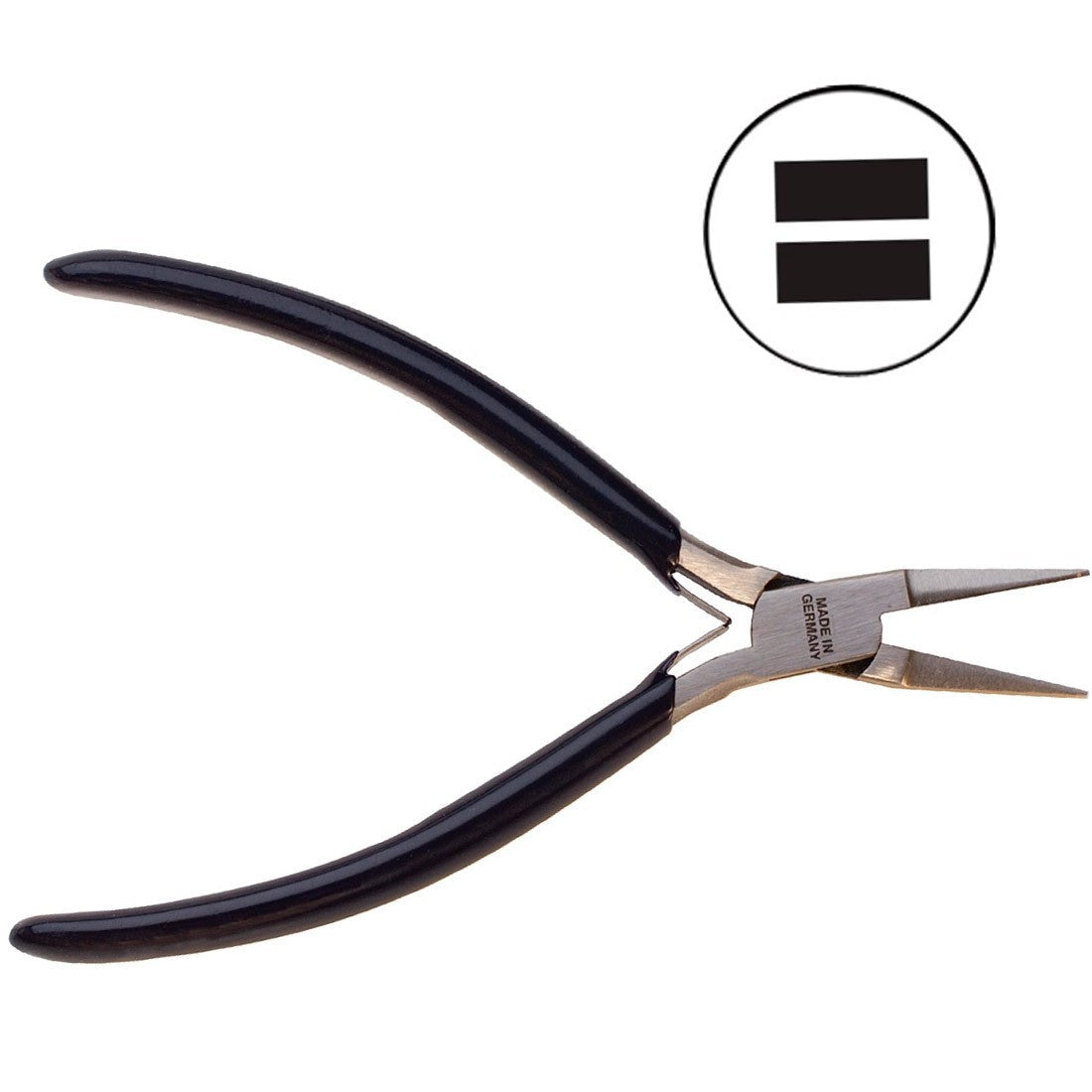 PL-110, Precision 4 1/2" Extra-Duty German Box-Joint Pliers, Flat Nose ...