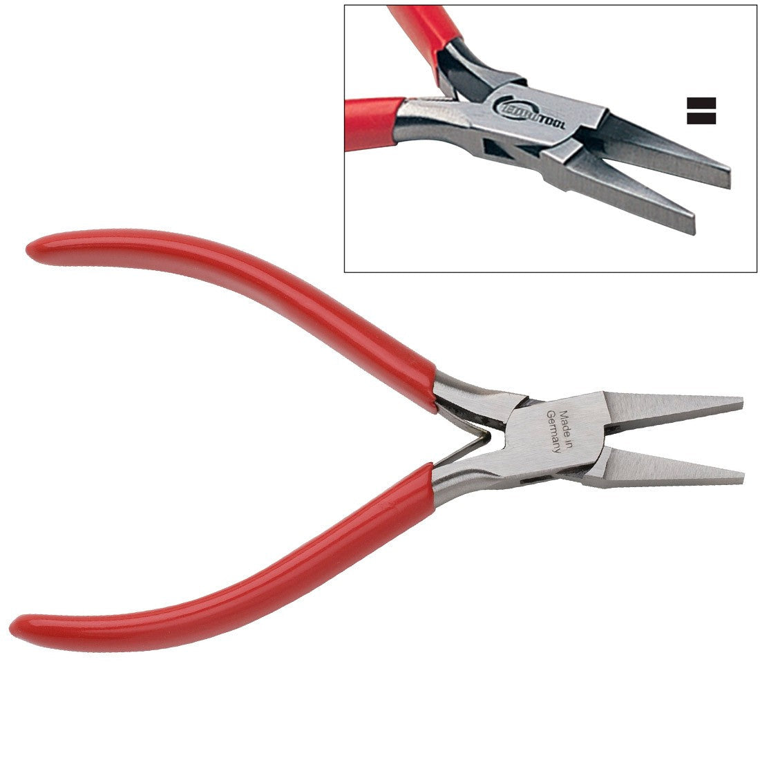 PL-210, Precision 5" Extra-Duty German Box-Joint Pliers, Flat Nose 5 ...