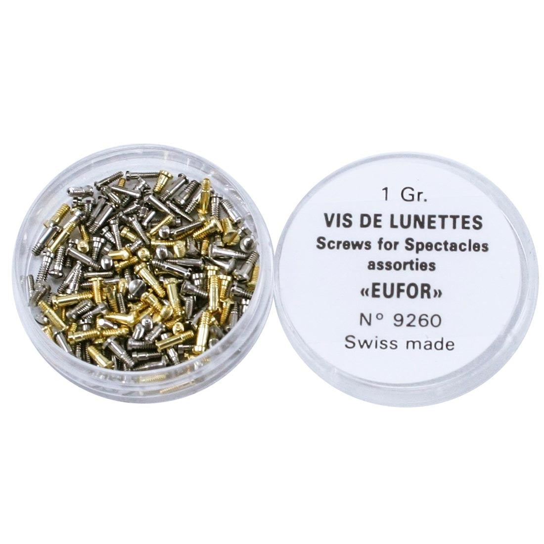 WS-140, Assorted Optical Screws (Swiss Made) – Time Connection II, Inc