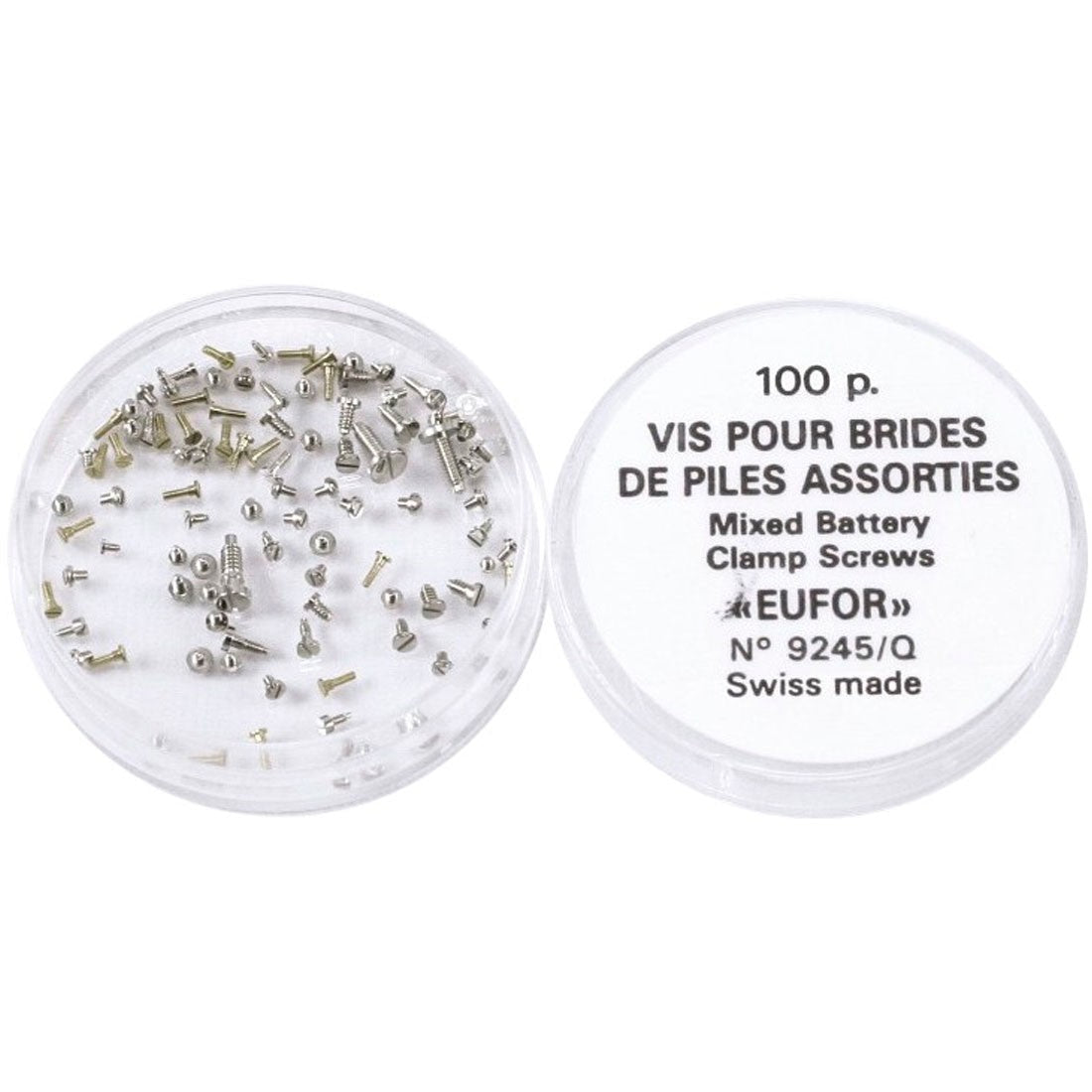 WS-100, Battery Clamp Screws (Swiss Made) – Time Connection II, Inc