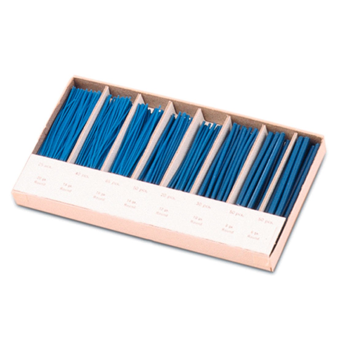 CA-477, Grobet Round Wax Wire Assortment – Time Connection II, Inc