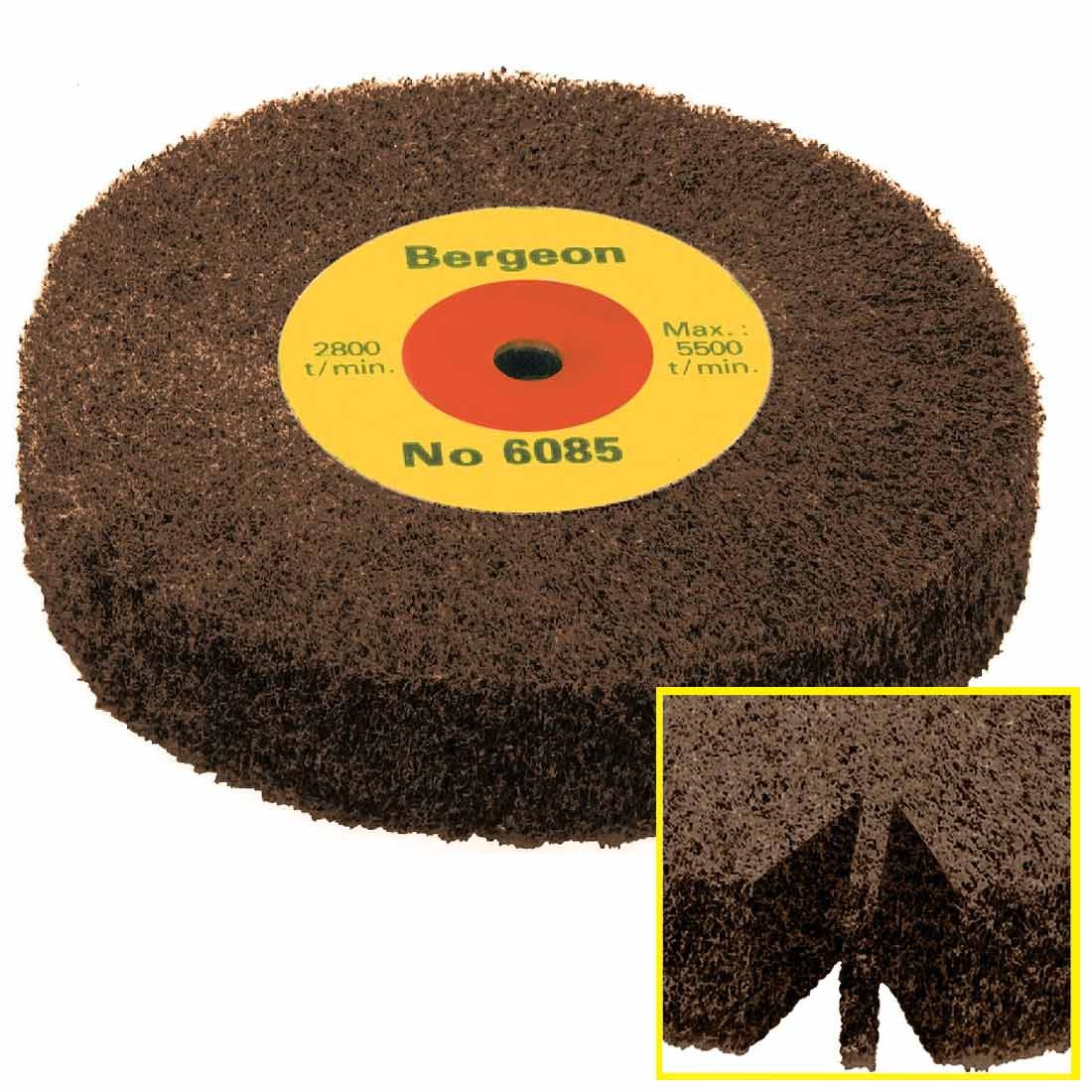 Bergeon 6085-F Aluminum Oxide Satin Finish Wheels – Time Connection II, Inc