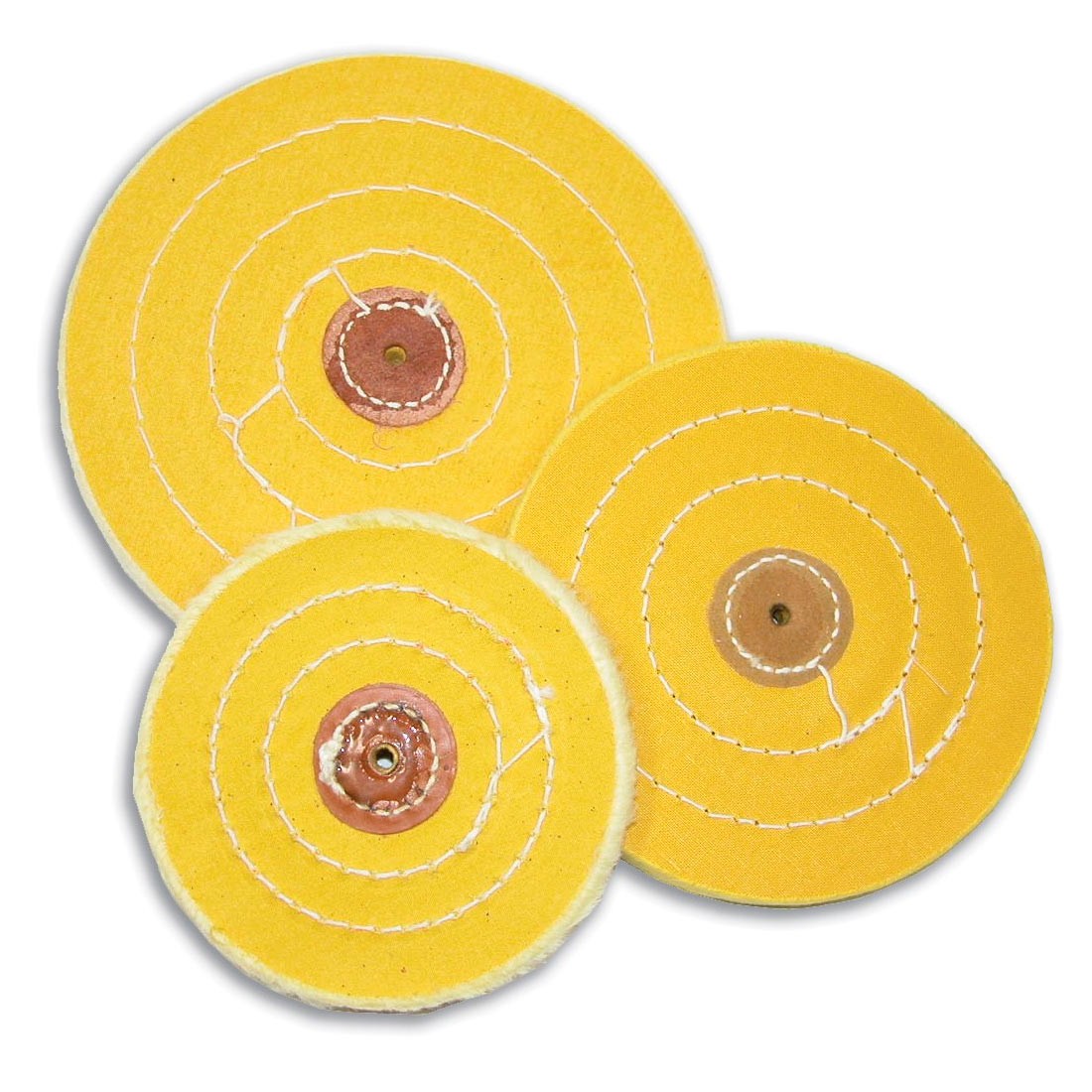 Chemkote Yellow Buffs with Leather Center – Time Connection II, Inc