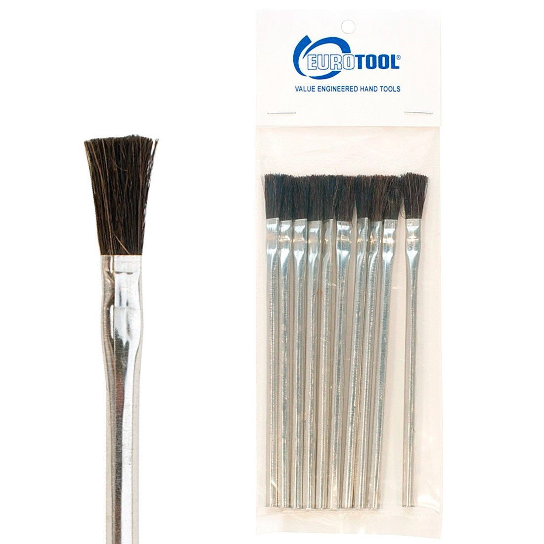 BU-216, Utility Flux Brushes 3/8" (Packs of 12) – Time Connection II, Inc