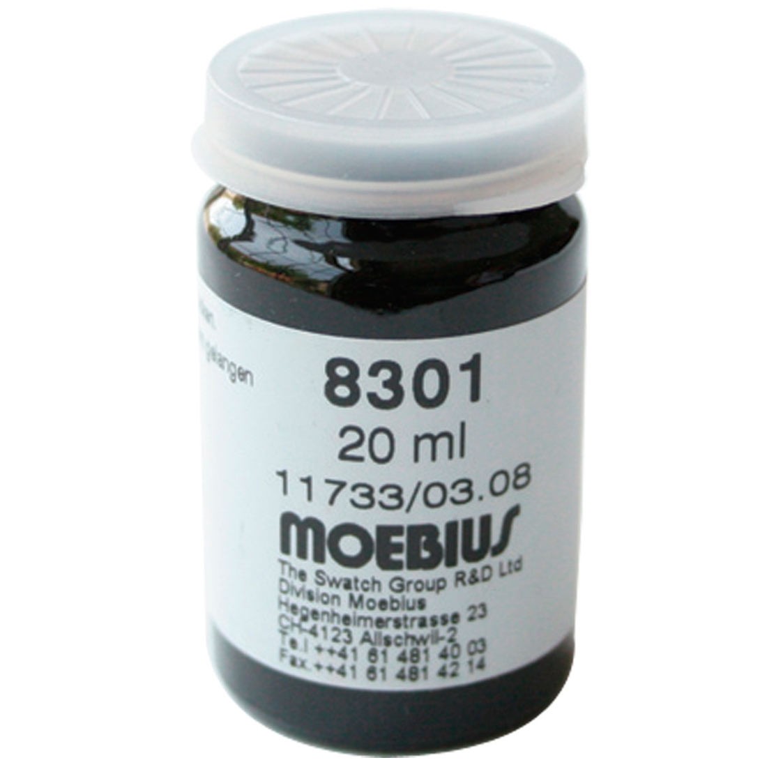 Moebius 8301 Natural Watch Grease with Graphite (20ml) – Time ...