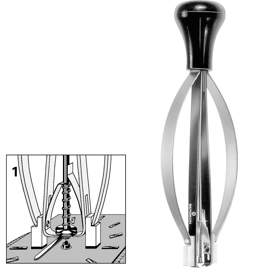 Bergeon 30636 Presto No. 1 Hand Remover – Time Connection II, Inc