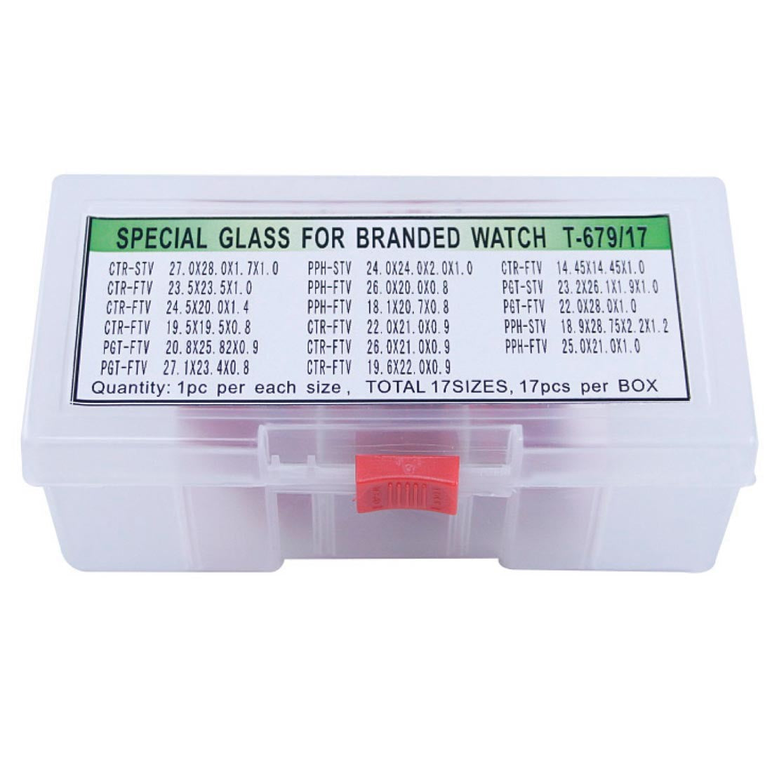 MGBC: Special Crystals for Brand Watch Crystals 17 PCs. for Cartier, P ...