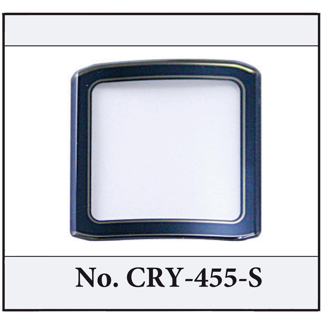 Generic Sapphire Crystals to fit Rado Double Curved, Black Trim with G ...