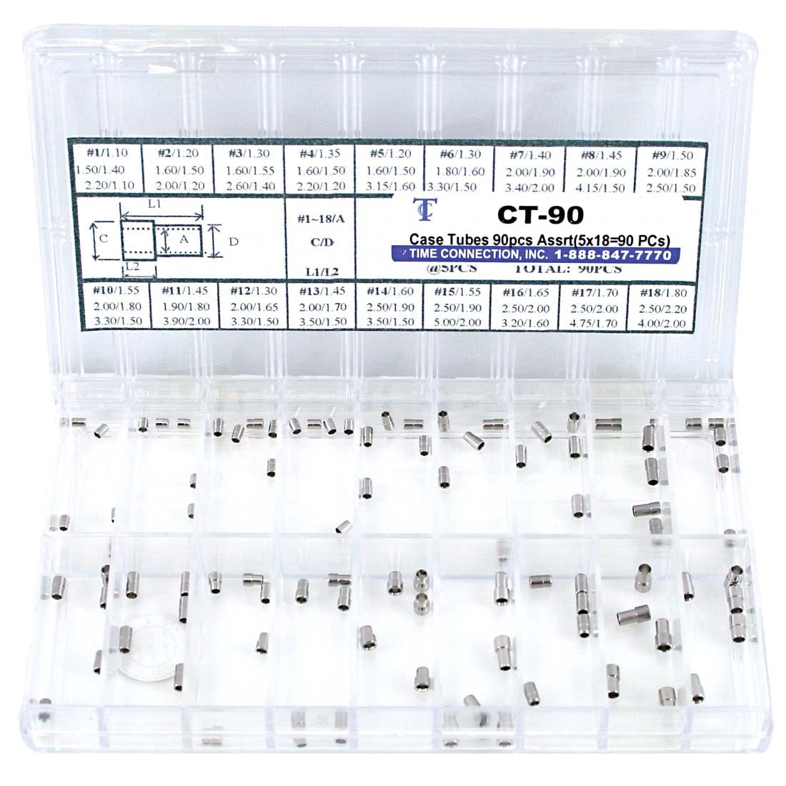 CT-90, Case Tube – Time Connection II, Inc