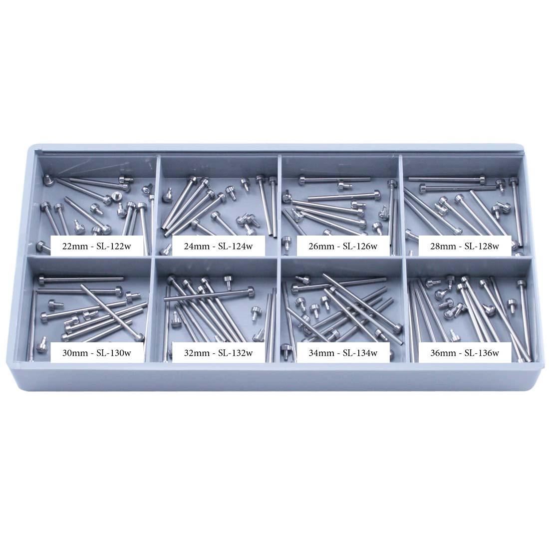 Pressure Pin Assortment (22 to 36mm) Tube 1.5mm Thick – Time Connection ...
