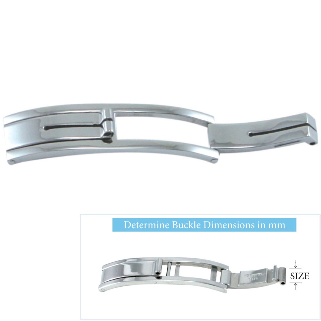 BC-810, Solid Butterfly Buckles – Time Connection II, Inc