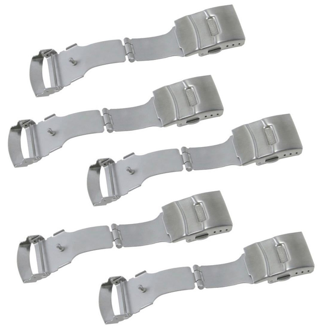Buckle with Safety Lock for Metal Band Assortment (12mm-24mm) – Time ...