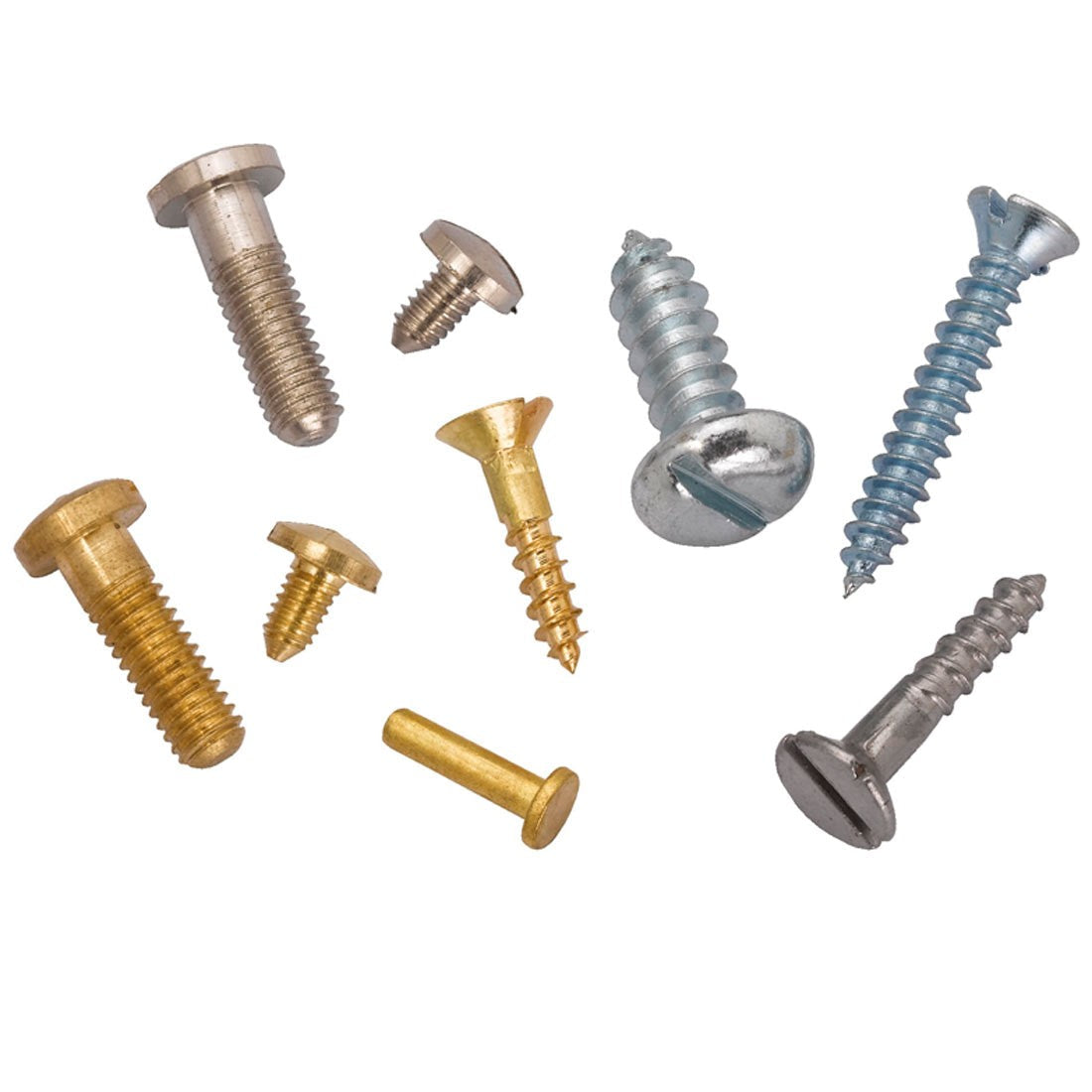Screws for Wall Clocks & Wooden Doors (100 Pieces) – Time Connection II ...