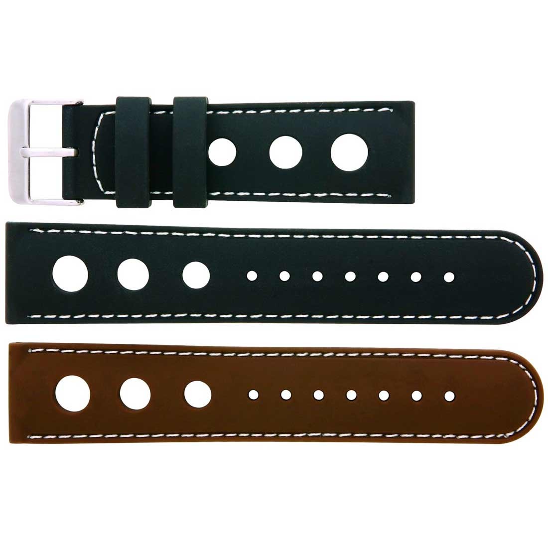 P406 Banda Silicone Sports Straps – Time Connection II, Inc