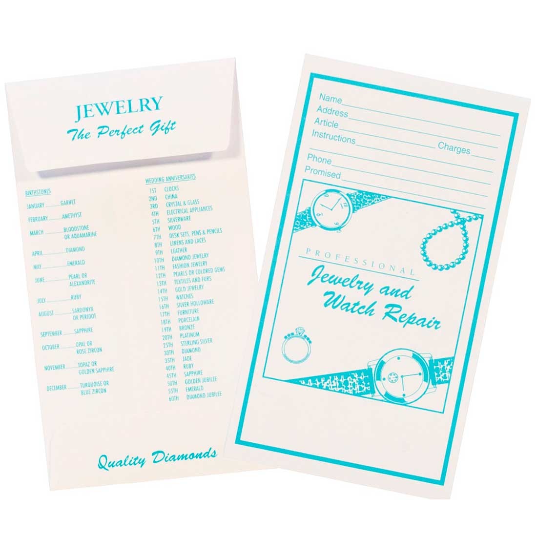 EV-105, Jewelry & Watch Repair Envelopes (Box 500) – Time Connection II ...