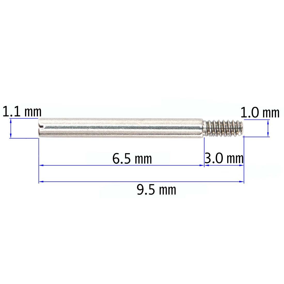 Stainless Steel Screw Pins (Packs of 10) – Time Connection II, Inc