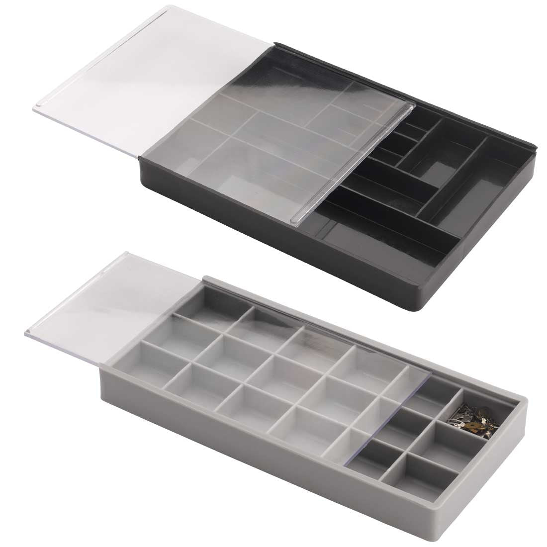 Compartment Trays with Sliding Lids – Time Connection II, Inc