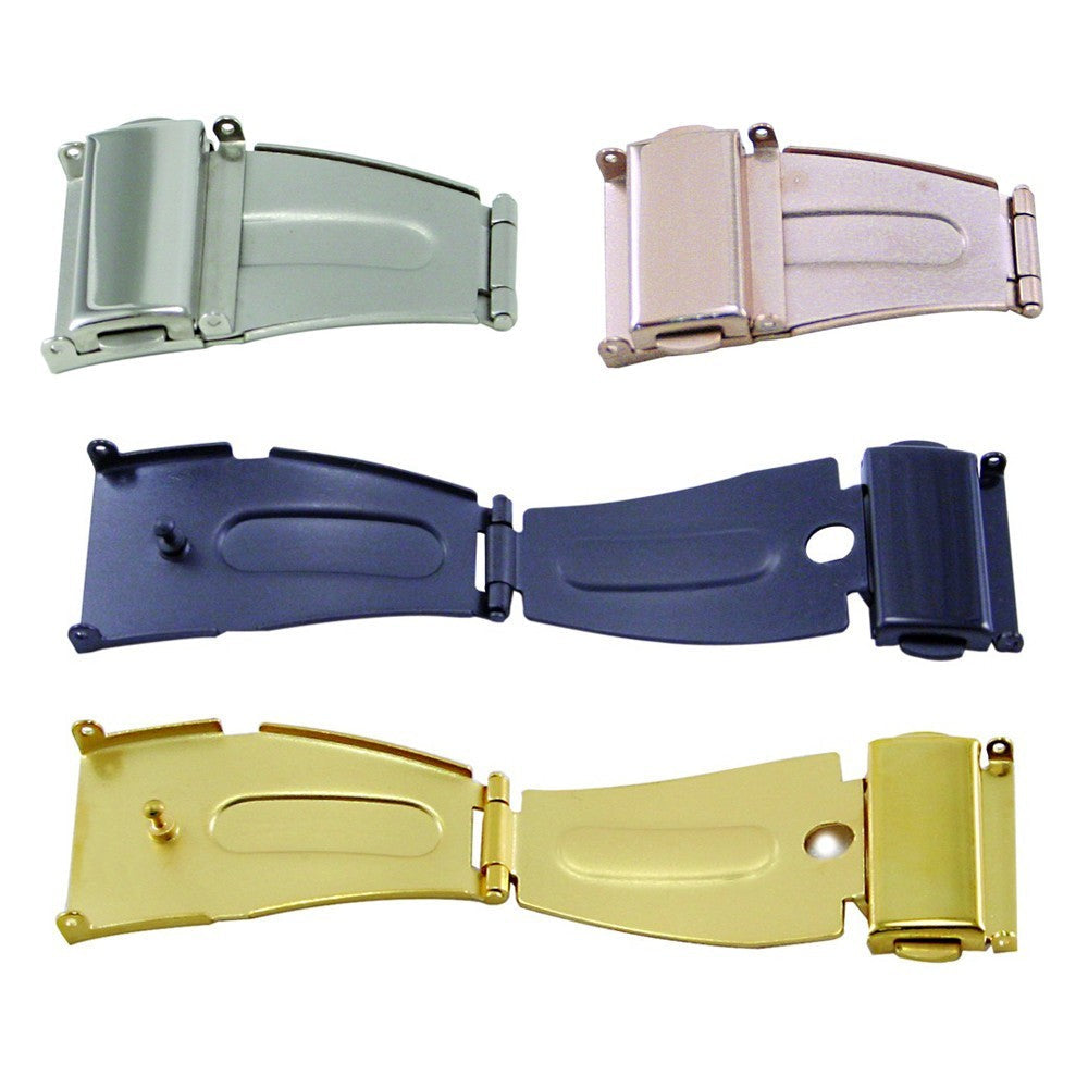 BC13, Folding Buckle with 2 Push Buttons – Time Connection II, Inc