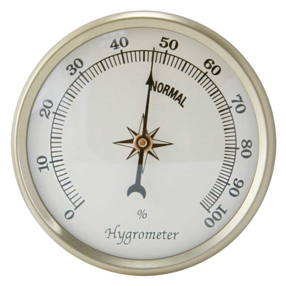 Hygrometer Insert (Yellow Bezel 3 1/2") – Time Connection II, Inc