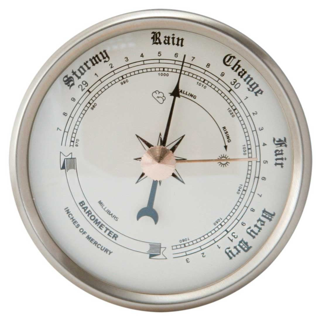 Barometer Insert (Yellow Bezel 2 3/4") – Time Connection II, Inc