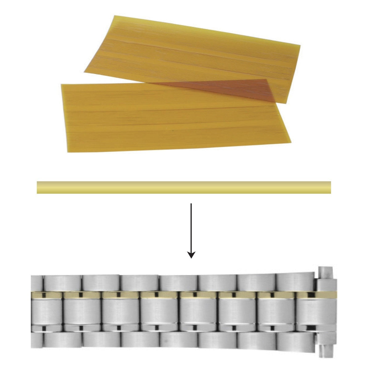Amber Polyimide Protection Polishing Dots / Film Sheets for Cartier Wa ...