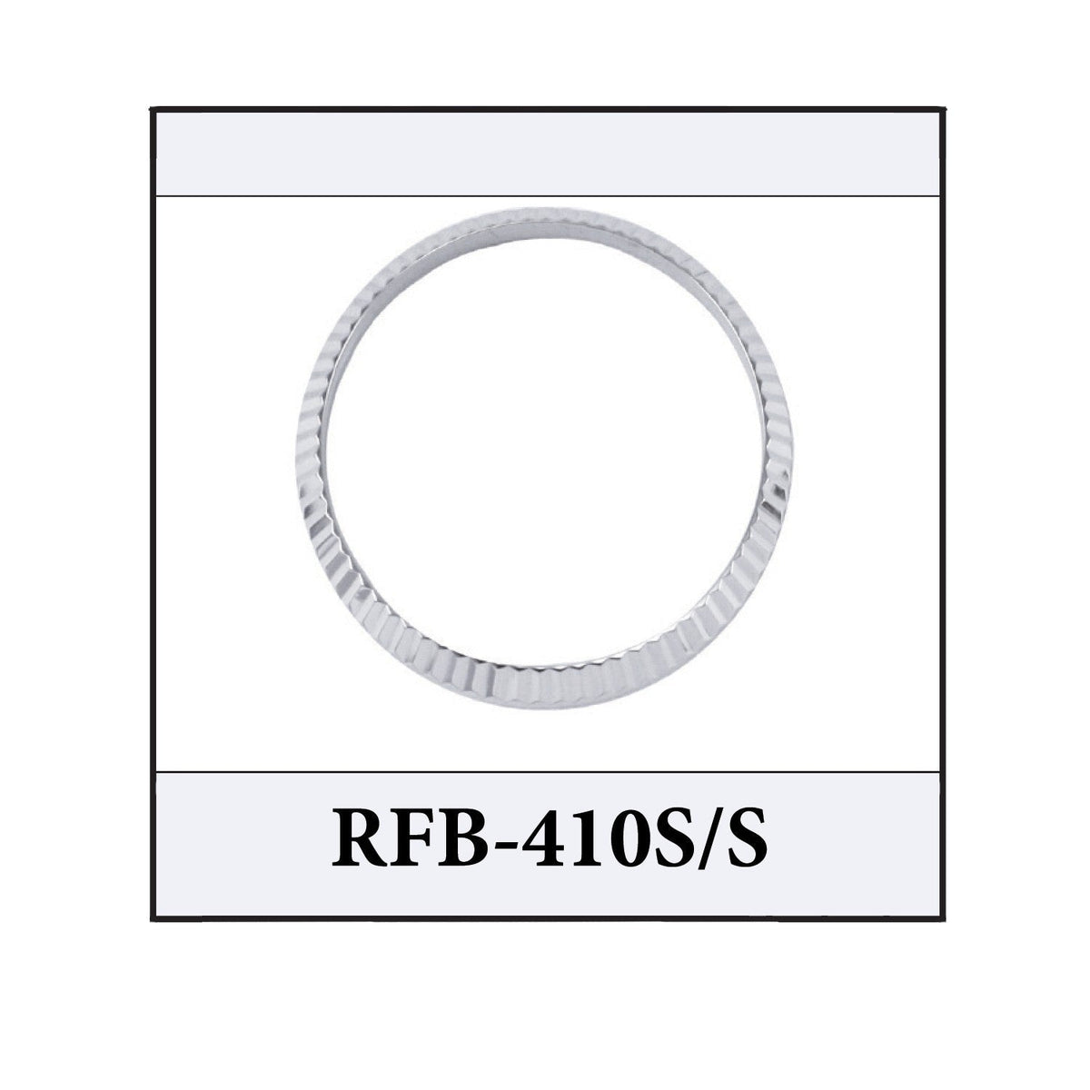 Generic Rolex Stainless Steel Fluted Bezel – Time Connection II, Inc