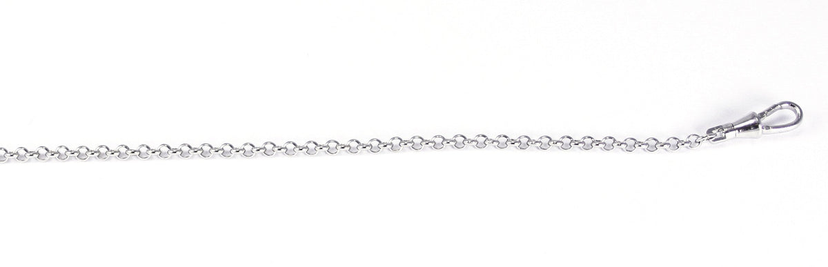 White Pocket Watch Chain – Time Connection II, Inc