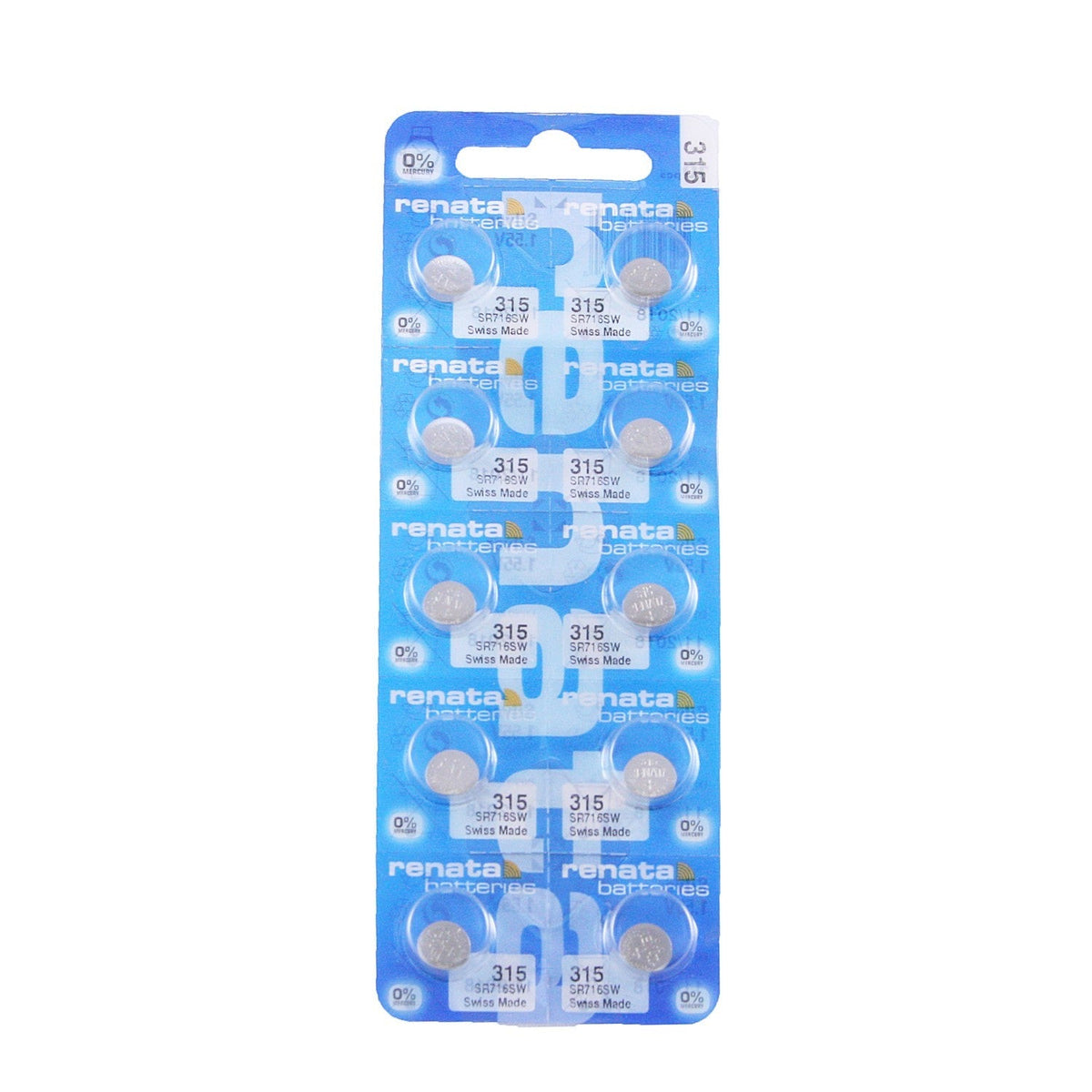 315 Renata Watch Battery (SR716SW) – Time Connection II, Inc