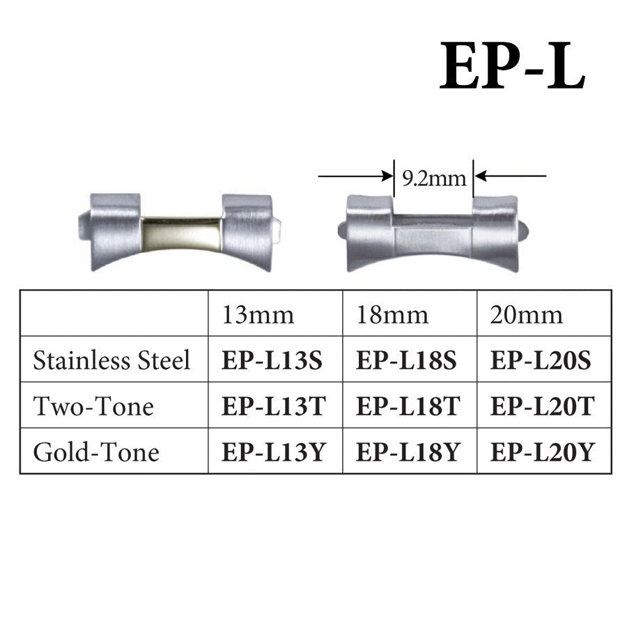 End Pieces for Metal Bands – Time Connection II, Inc