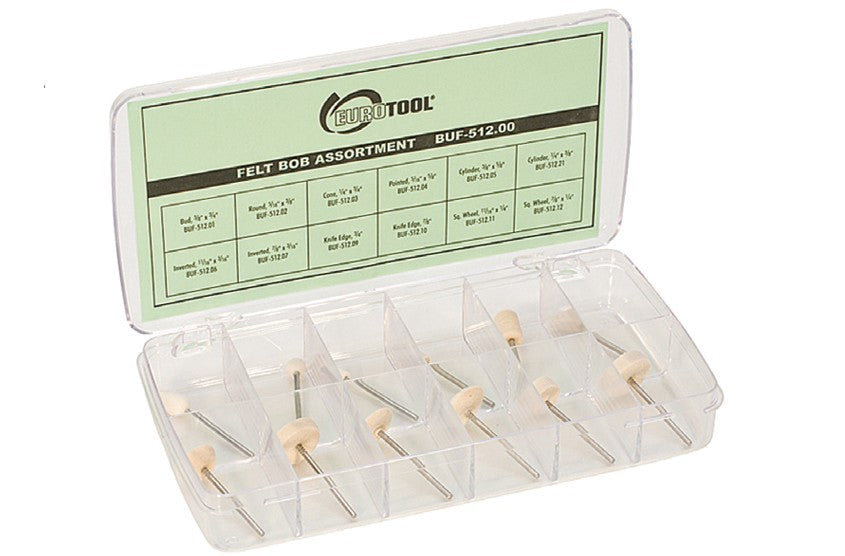 Mounted Midget Felt Buffs – Time Connection II, Inc