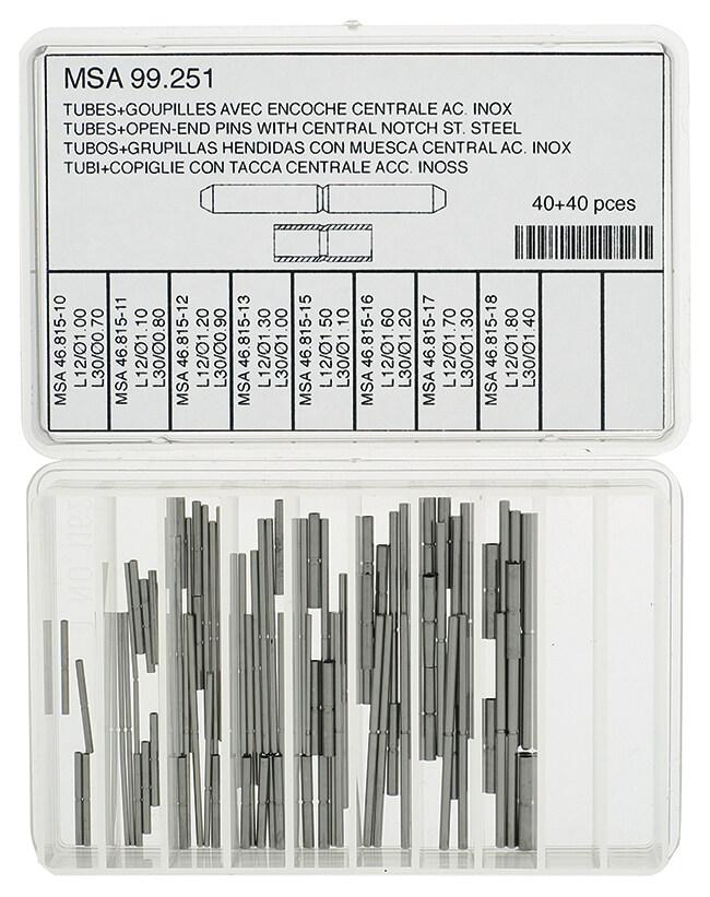 Horotec MSA 99.251 Assortment of Stainless Steel Tubes + Open-End Pins ...