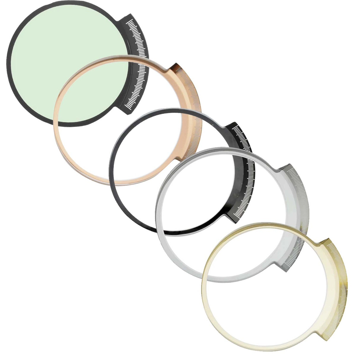 Generic Crystal Made To Fit Diesel Brand Watch Crystals (41.5 x 46.5mm ...